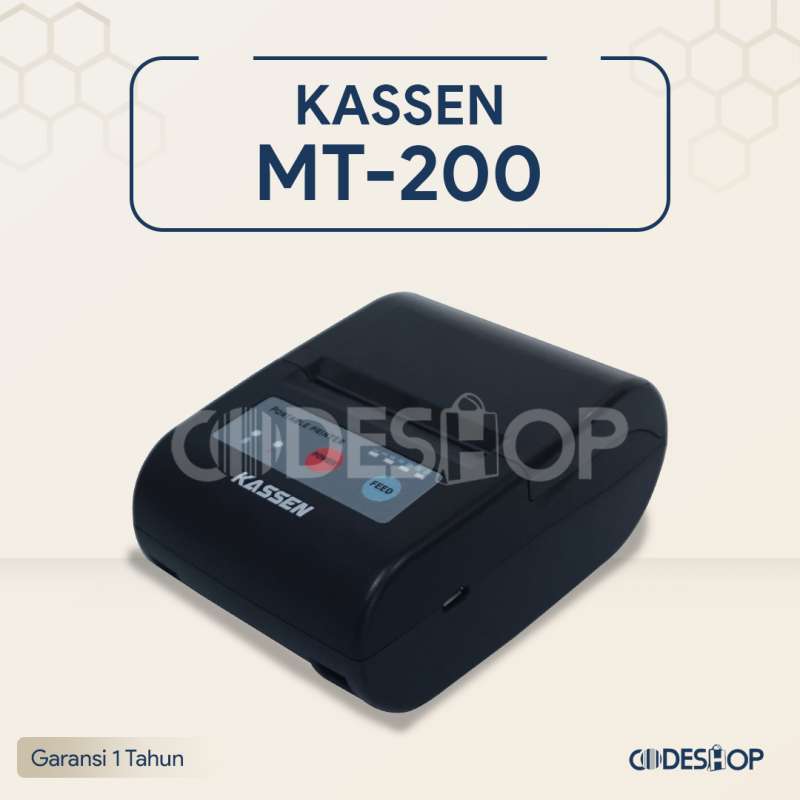 Jual Printer Thermal Mini Kassen Mt-200 Di Seller Codeshop Medan ...