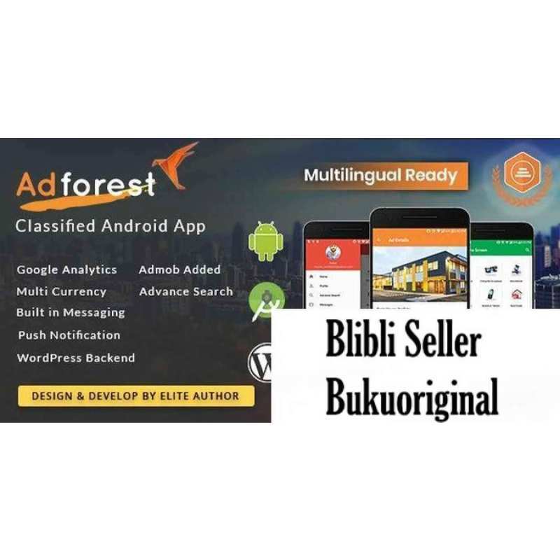 Jual Scripts Adforest Classified Native Android App di Seller Bukuoriginal - Gayam, Kota Kediri ...