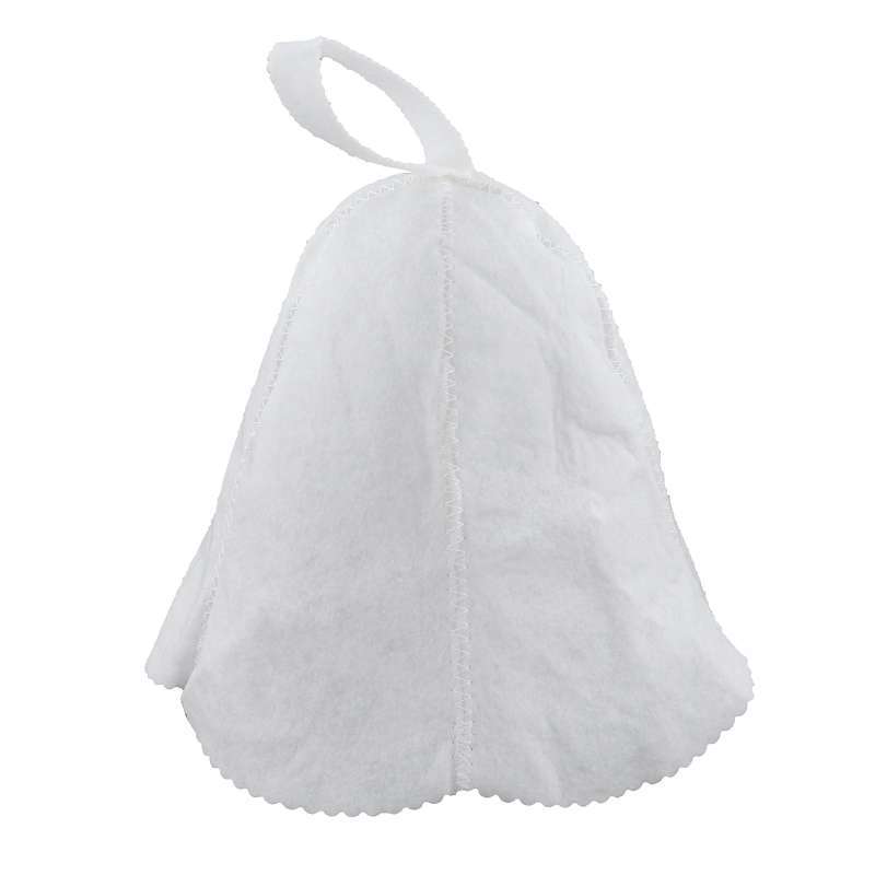 Jual Simple Wool Felt. Bath Hat For Sauna, Russian Banya, Bath, Spa ...