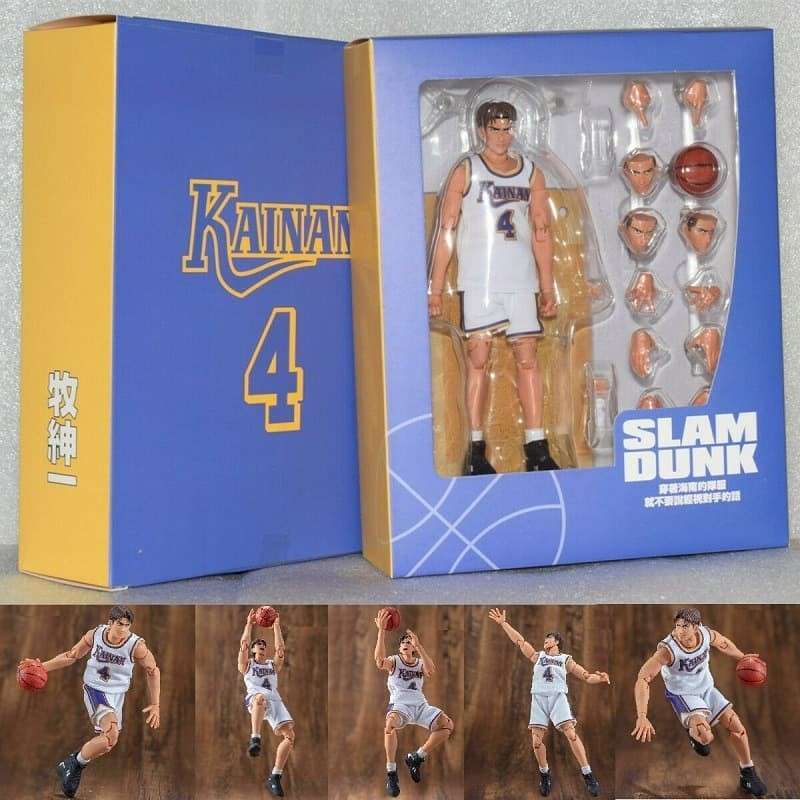 Jual Dasin Model Slam Dunk Anime - Shinichi Maki Kainan Captain 1:12 ...