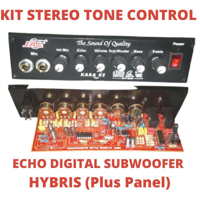 Jual Kit Hybris Plus Panel Stereo Tone Control - Echo Digital Subwoofer ...