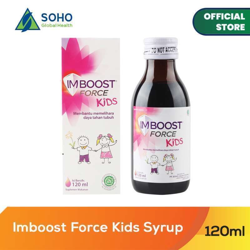 Jual Imboost Force Kids Syrup Daya Tahan Tubuh - 120ml Di Seller Noroid ...