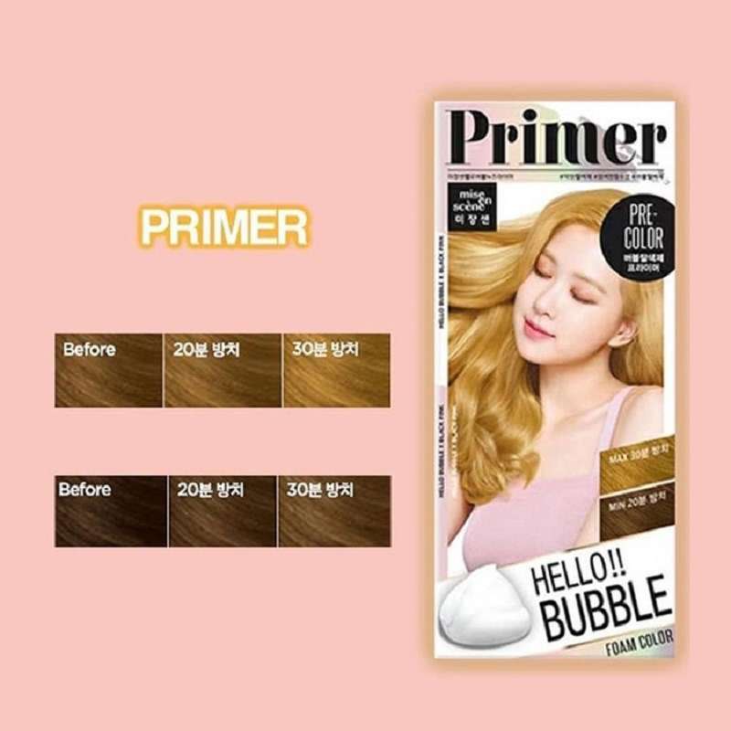 Jual Mise en Scene Hello Bubble Hair Color - Primer di Seller ...