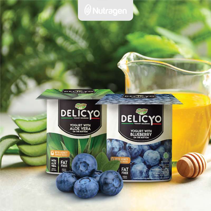 Jual Delicyo Spoonable Yogurt - Mix Variant 1 Karton (12 Pcs) Di Seller ...