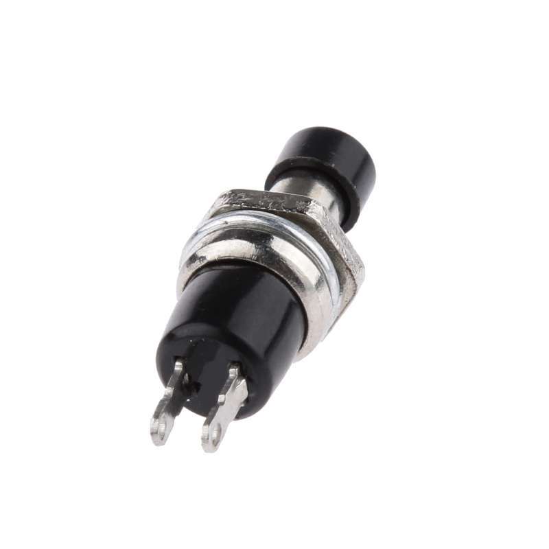 Promo 10pcs 220V 2A Mini Switch Lockless Momentary ON/OFF Push Button ...