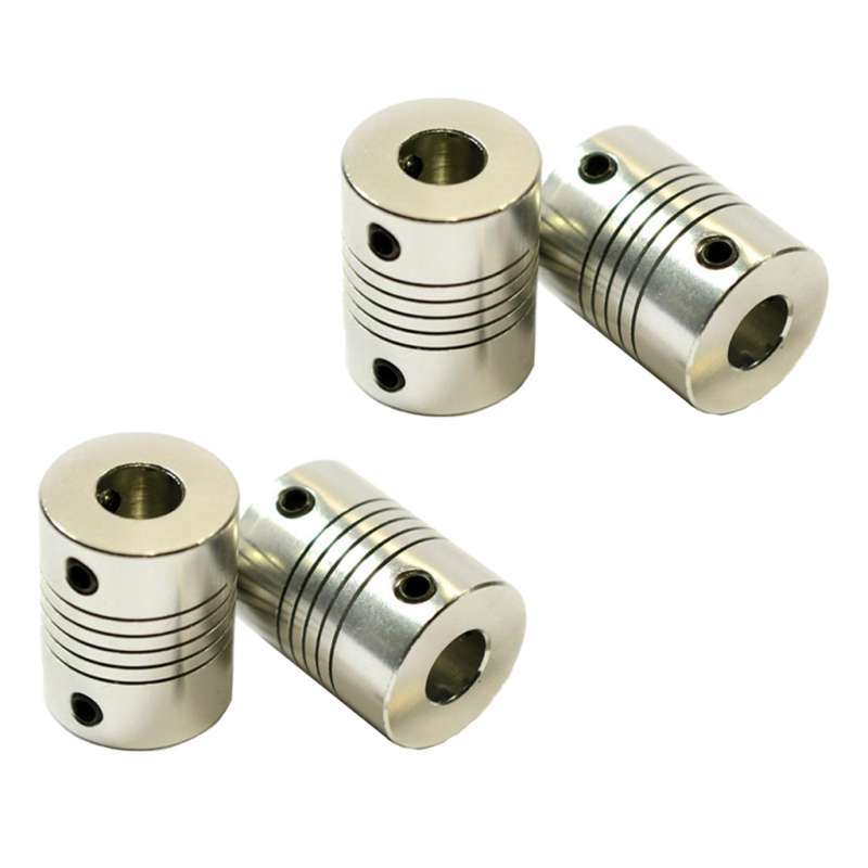 Promo 4 Pack Flexible Shaft Coupling Coupler 5mm to 8mm for Reprap CNC ...