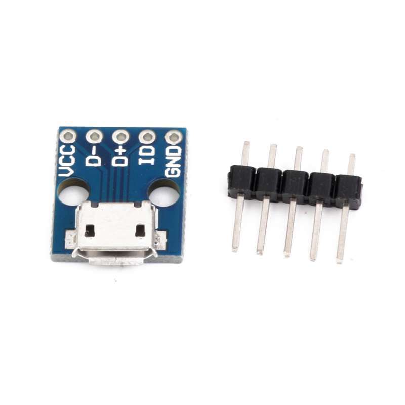Promo Micro Usb Type B Female Socket Jack Connector Module Board Adapter Pin Diskon Di