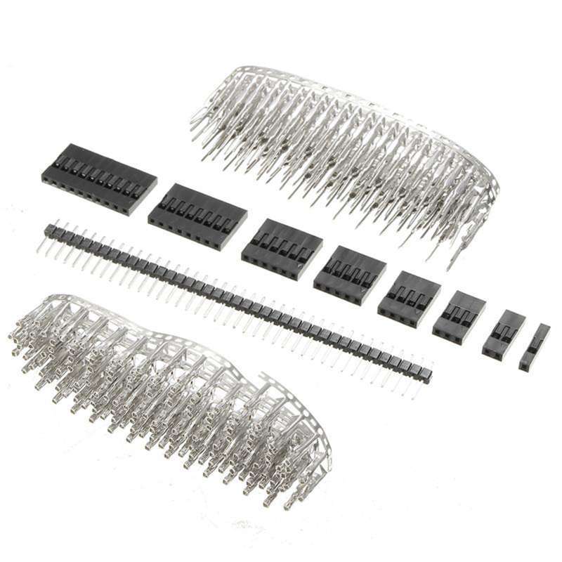 Jual 2.54mm Dupont Connector Kit Pcb Headers Connector Housing Adaptor ...