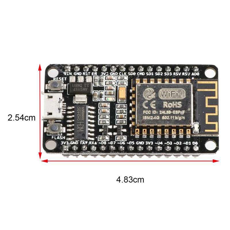 Jual Esp8266 Wifi Development Board Wireless Module Support Nodemcu Esp ...