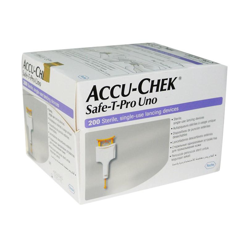 Jual Accu Check Safe T Pro Uno Peralatan Medis [200 Pcs] di Seller ...