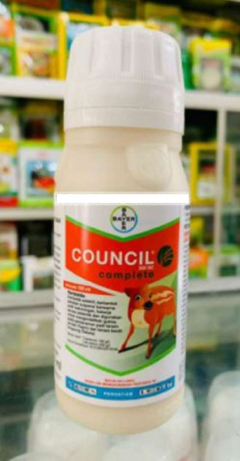 Jual Herbisida Untuk Padi Pra Tumbuh Council Complete 100 Ml Dr Bayer ...