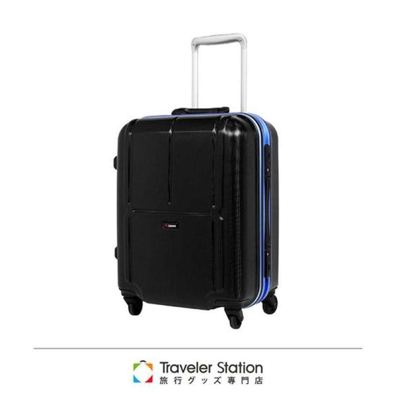 Jual (CROWN)[CROWN Crown] color aluminum frame suitcase luggage 19.5 ...