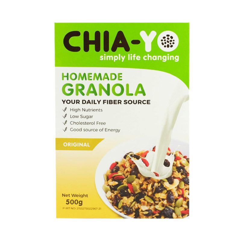 Promo Chia-yo Homemade Granola Original [500 g] Diskon 18% di Seller ...