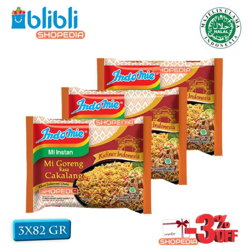 Jual Indomie Goreng Kuliner Indonesia Cakalang Khas Sulawesi Utara ...