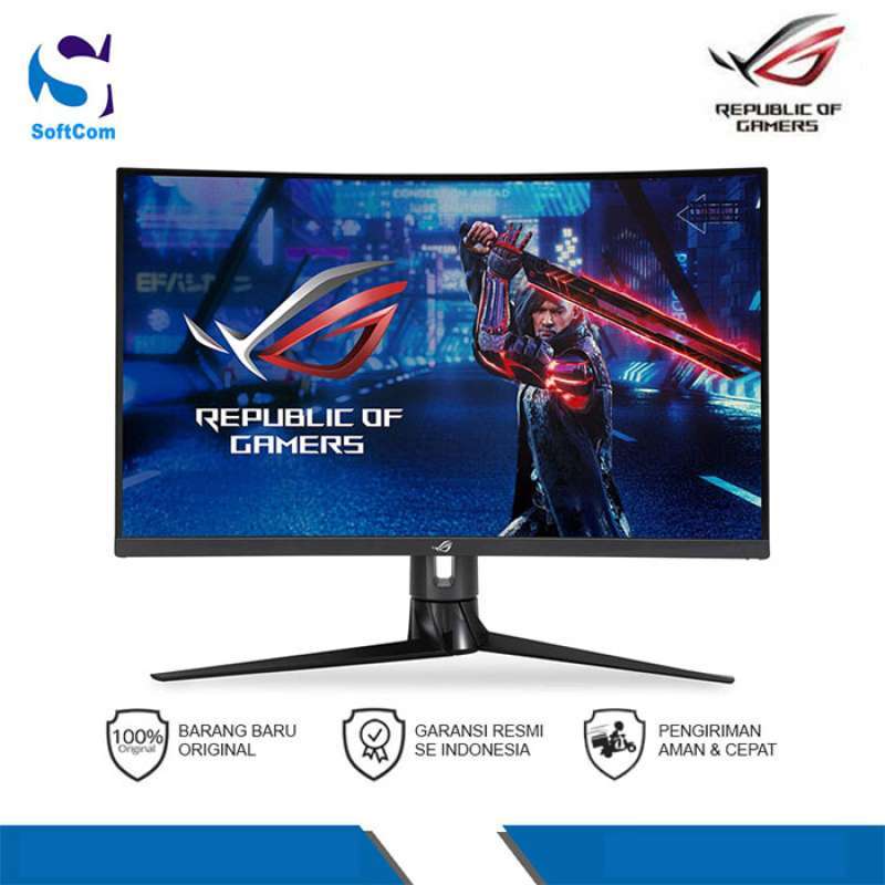 Promo Asus ROG Strix XG32VC Curved Gaming Monitor [32 Inch WQHD/170Hz ...
