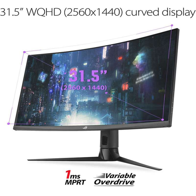 Promo Asus Rog Strix Xg32vc Curved Gaming Monitor [32 Inch Wqhd/170hz ...