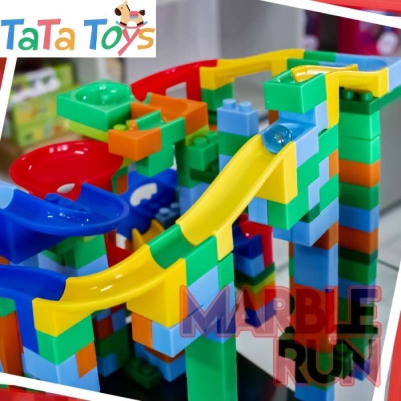 Jual ACC Accumulate - Track Maze Toy Bricks 248 Pcs - Marble Run Puzzle ...
