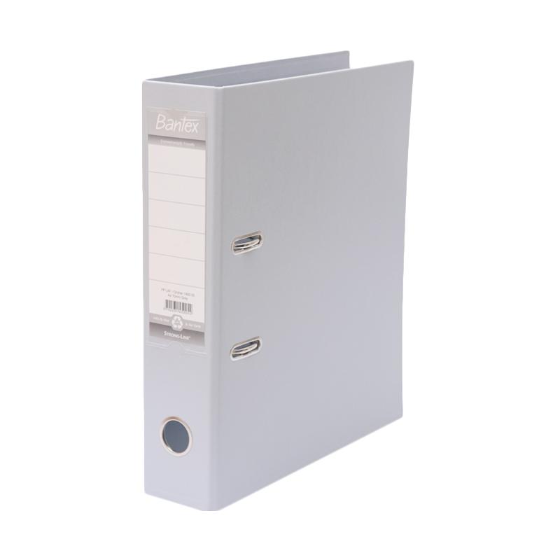 Jual Bantex #1450 05 Lever Arch A4 Plastic Ordner File - Grey [7 cm] di ...