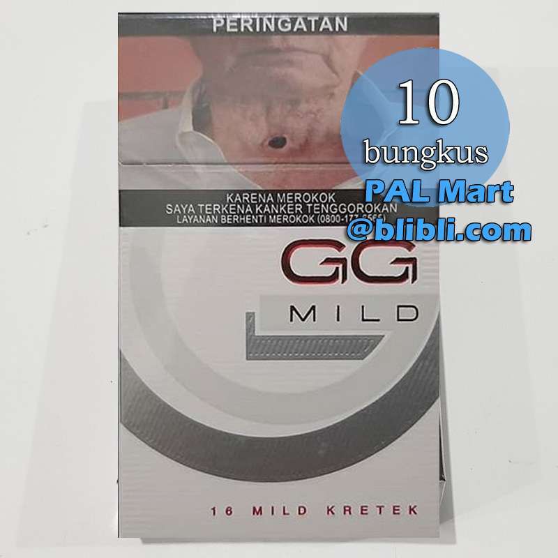 Jual rokok GUDANG GARAM GG MILD 16 [1 slop / 10 bungkus @ 16 batang ...