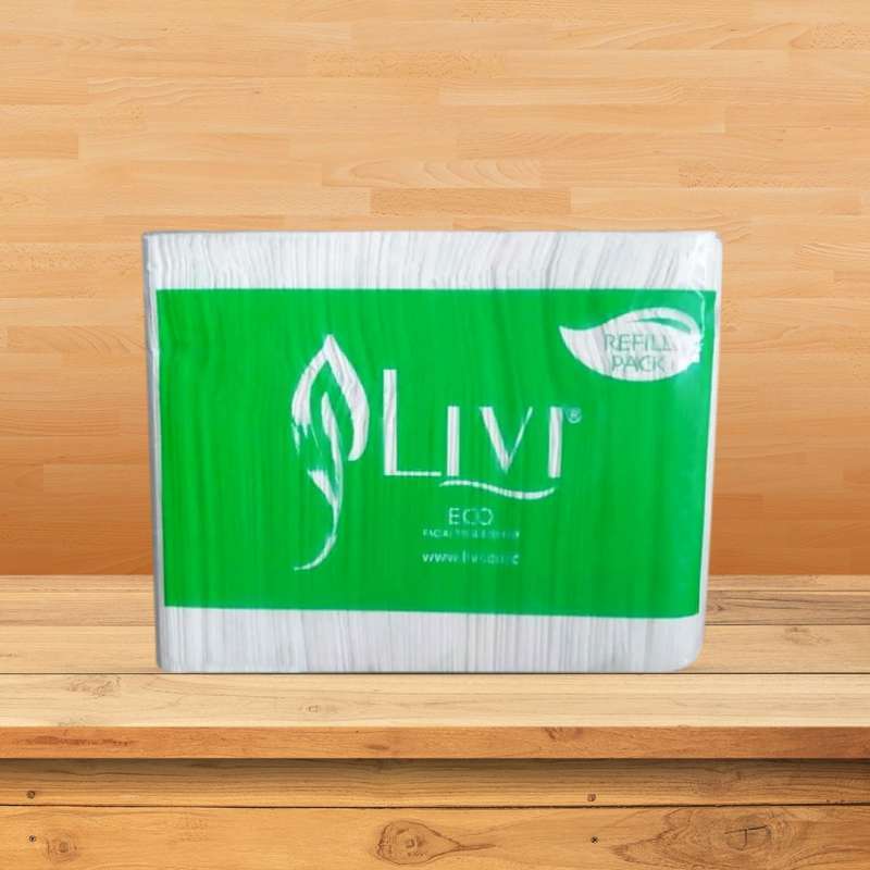 Promo Livi Tissue Wajah Besar ECO / Facial Tissu / 554gr isi 600s ...