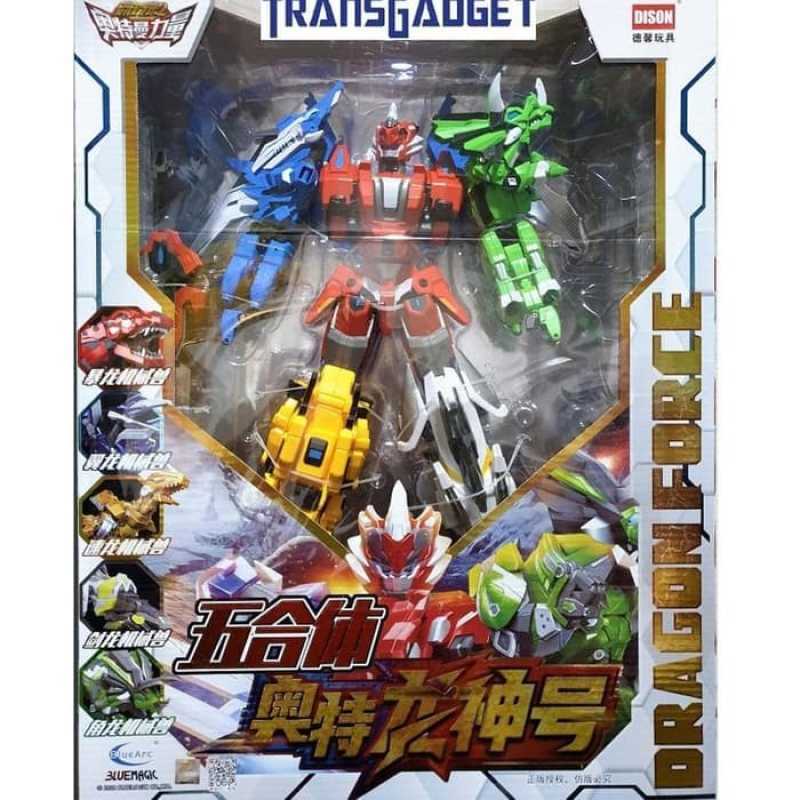 Promo Robot Ultraman Dison Dragon Force 5 in 1 Diskon 6% di Seller ...