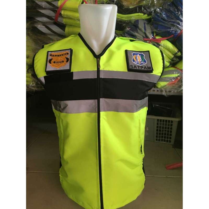 Jual Rompi Taslan Logo security Satpam - XL Hijau di Seller Agnia ...
