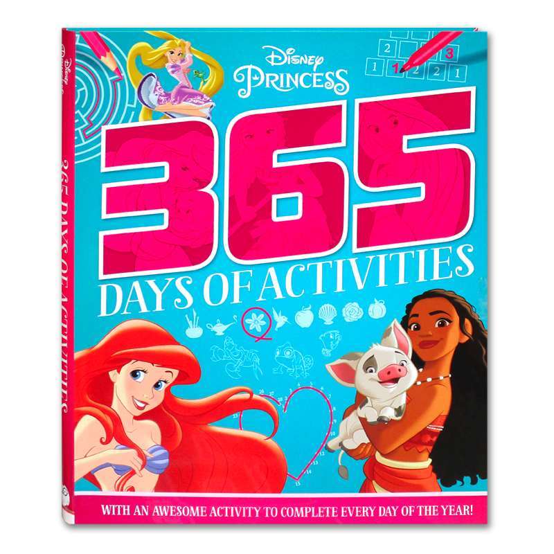 Jual Disney Princess 365 Days of Activities (With An Awesome Activity To Complete Every Day Of ...