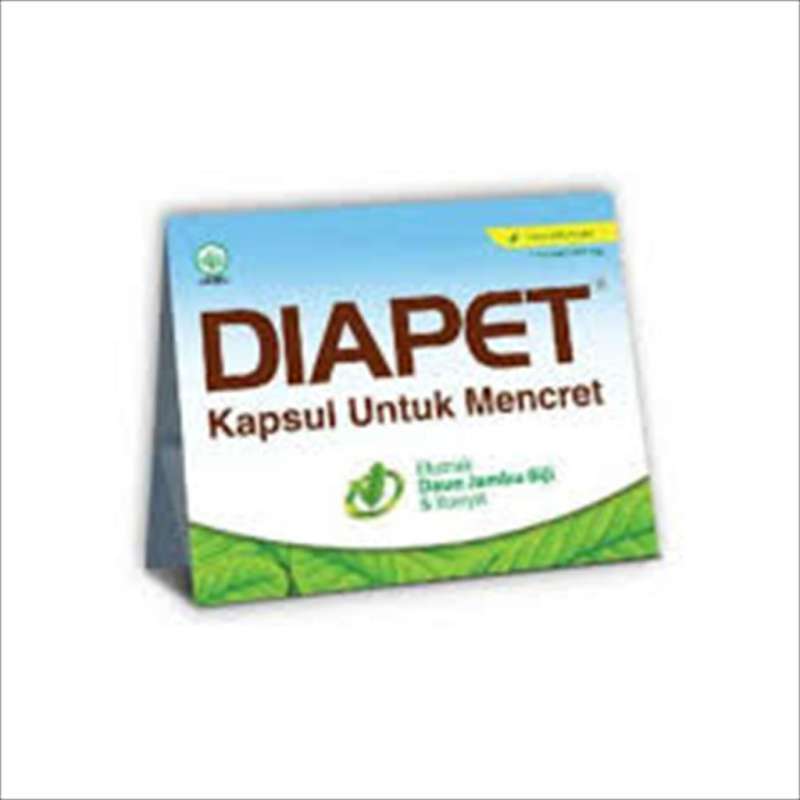 Jual Diapet Kapsul Pereda Diare Dan Mencret 1 Blister 4 Kapsul Di ...