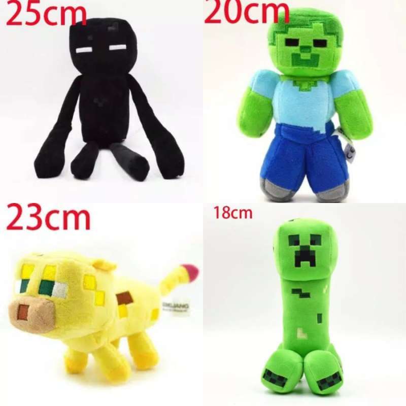 Jual Boneka minecraft mojang original import asli zombie Ready Indo ...