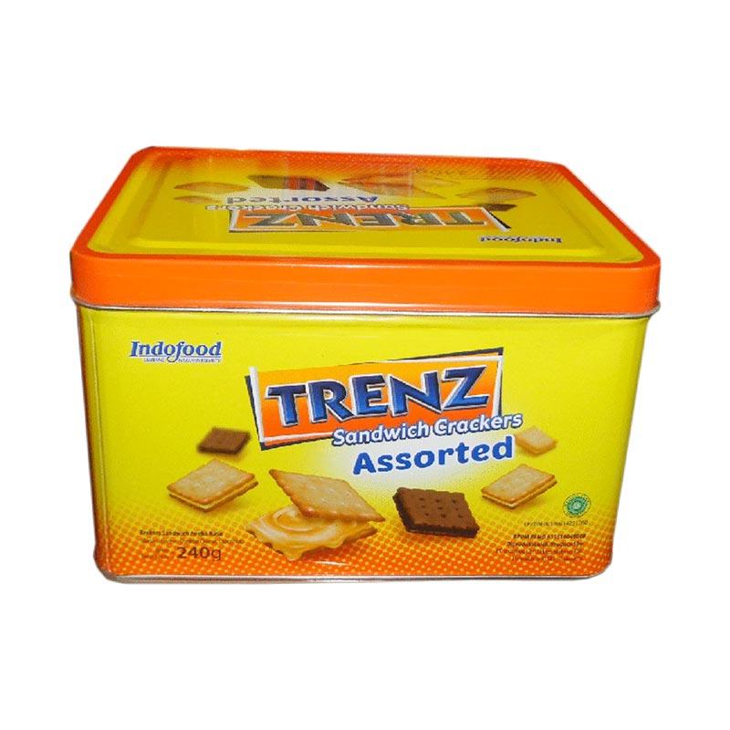 Jual Indofood Trenz Sandwich Festive Biskuit [240 G] Di Seller ...