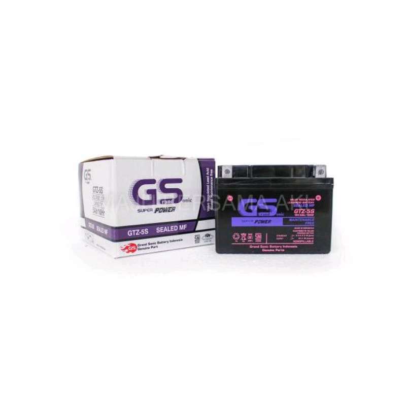Jual accu motor Honda Beat GS(grand sonic) GTZ5S. di Seller Tunggal ...