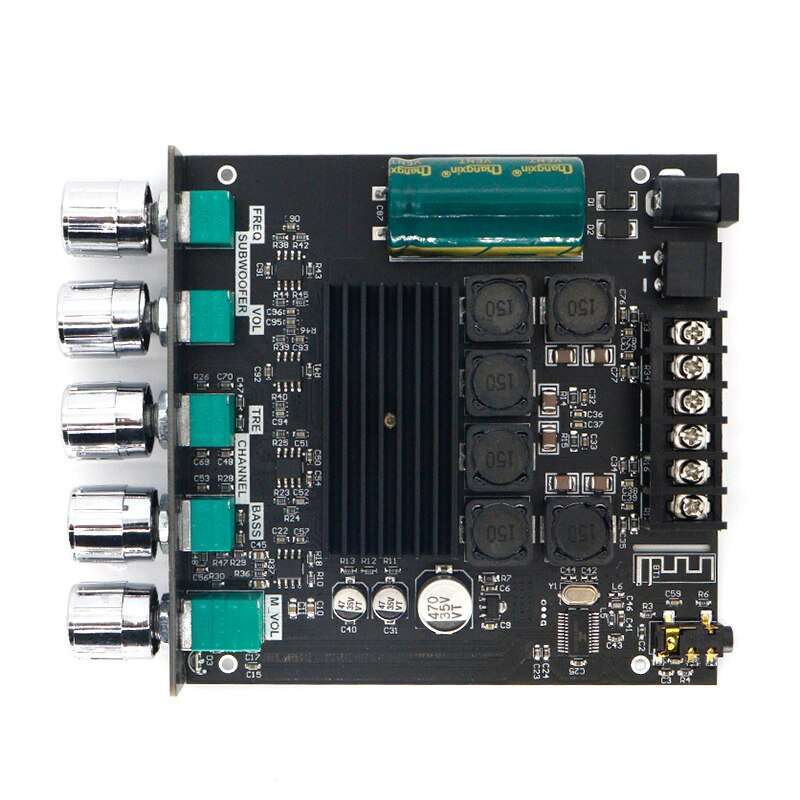 Jual Zk-Tb21 Tpa3116D2 Papan Amplifier Subwoofer Bluetooth 5.0 50wx2 + 100w 2.1 Channel Power ...