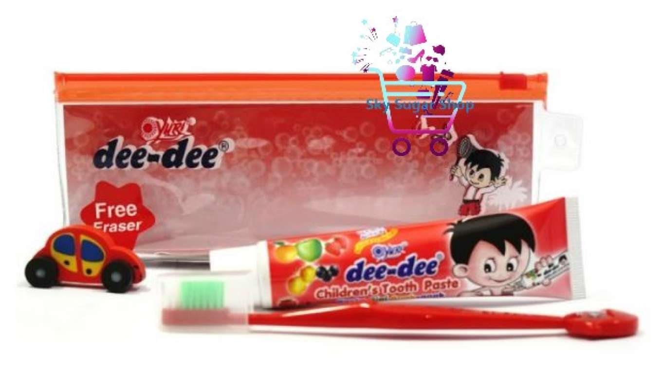 Jual Dee Dee Gift Pack Toothpaste & Toothbrush di Seller SugarSkyShop ...