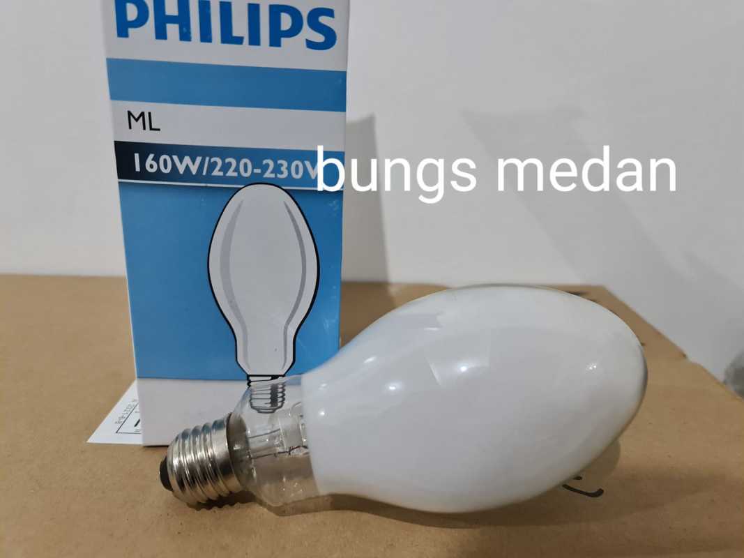 Jual PHILIPS ML 160W 160 Watt E427 Lampu JALAN KUNING ML160 220V di ...
