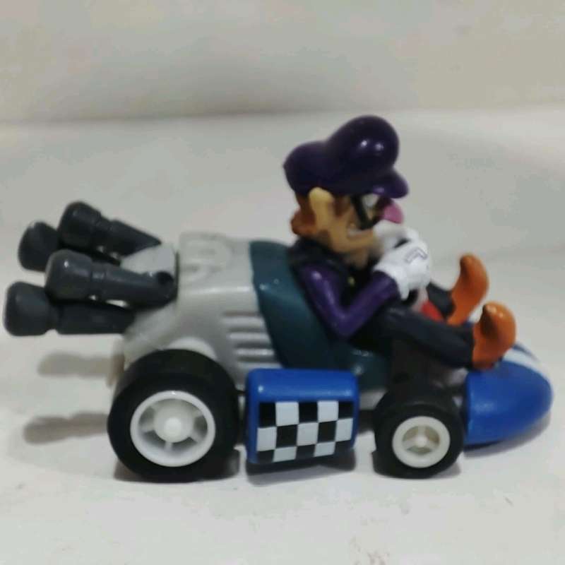Jual Mainan Action Figure Mini Waluigi Super Mario Bross Mario Kart ...