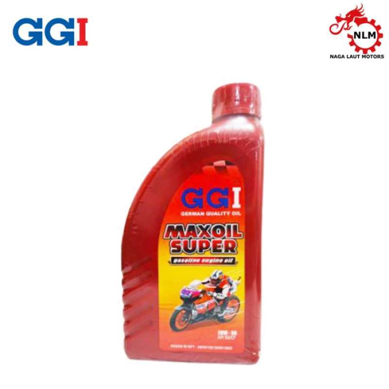Jual Ggi Maxoil Oli Mesin 4t 20w50 Sg/cf 1l Untuk Honda Yamaha Suzuki ...