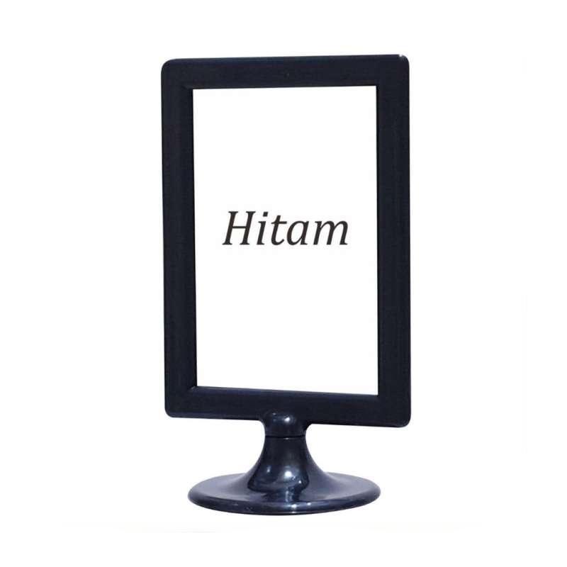 Jual 1563 / Bingkai foto meja 2 sisi / Frame bingkai pigura / Bingkai murah - HITAM di Seller ...
