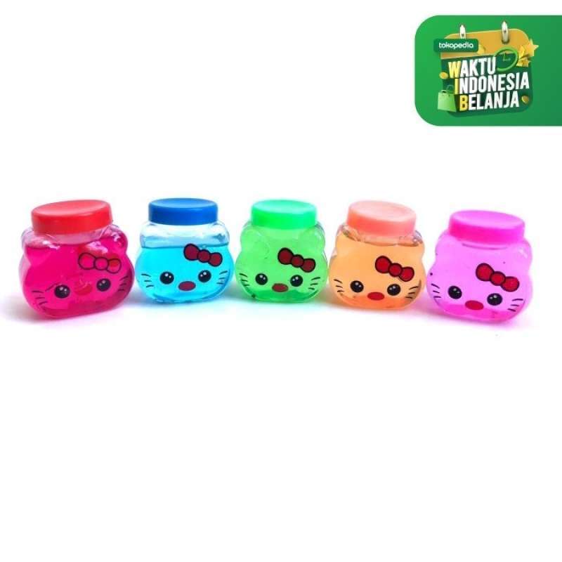 Jual MAINAN ANAK SLIME KEMASAN BOTOL KARAKTER KUCING di Seller Toys ...