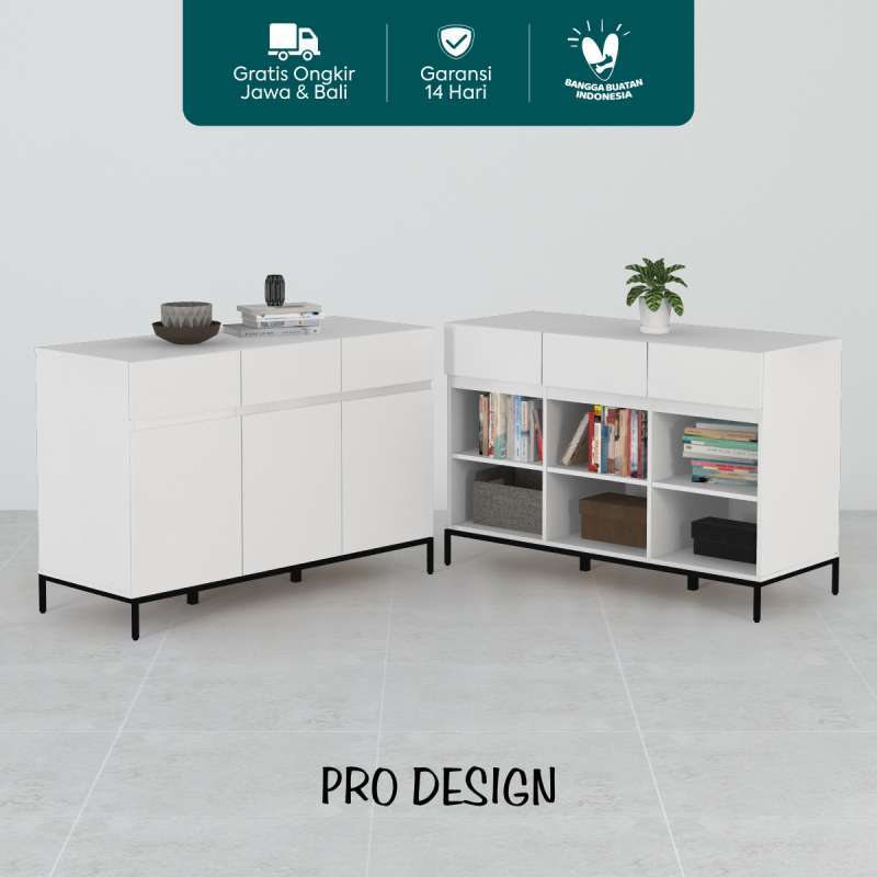 Jual Pro Design Petra Bufet [3 Pintu/ 3 Laci] di Seller Pro Design ...