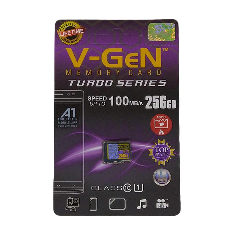 Jual V-gen Turbo Class 10 Memory Card Micro Sd [256 Gb] Di Seller Pd ...