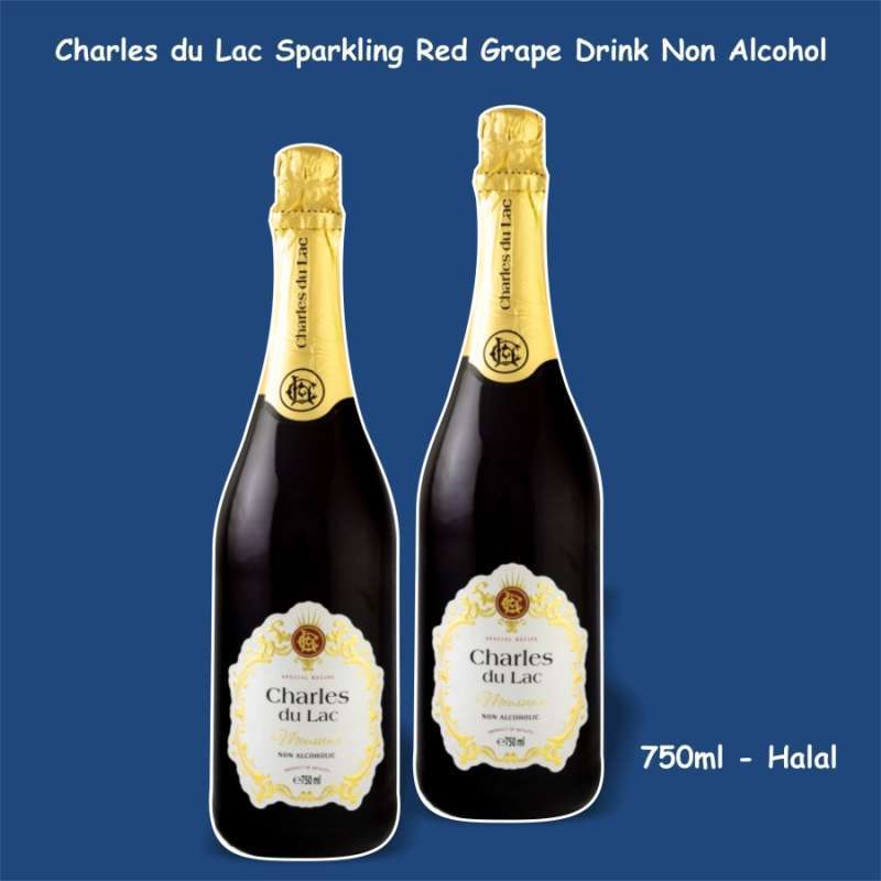 Jual Charles Du lac Grape / Minuman Rasa Anggur non Al kohol750ml di Seller TOKO ASBA7 ...