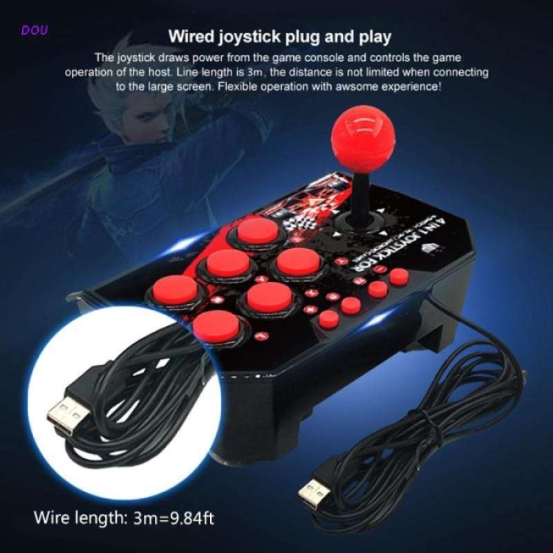 Jual Dou Papan Controller Joystick Dengan Fungsi Turbo Untuk Konsol ...