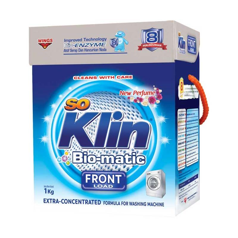 Jual SO KLIN Bio Matic Front Load Detergent [1 kg/ Box] di Seller ...