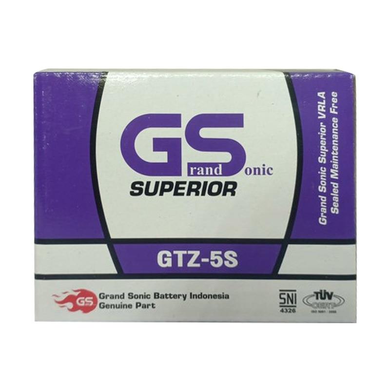 Jual Honda Genuine Battery GTZ5S GS Y MF Aki Motor di Seller cahaya ...