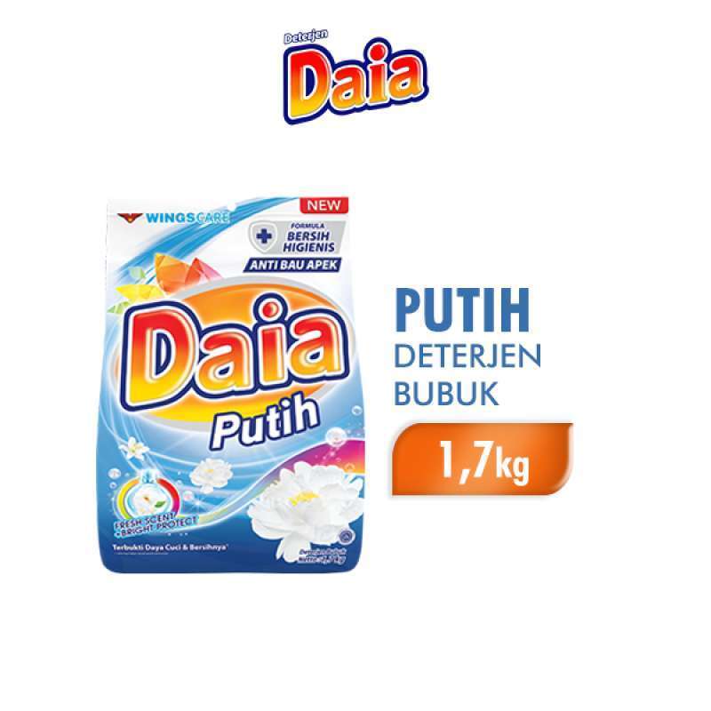 Promo Daia Putih Detergent [1700 g] Diskon 9% di Seller WAROENGKU ...