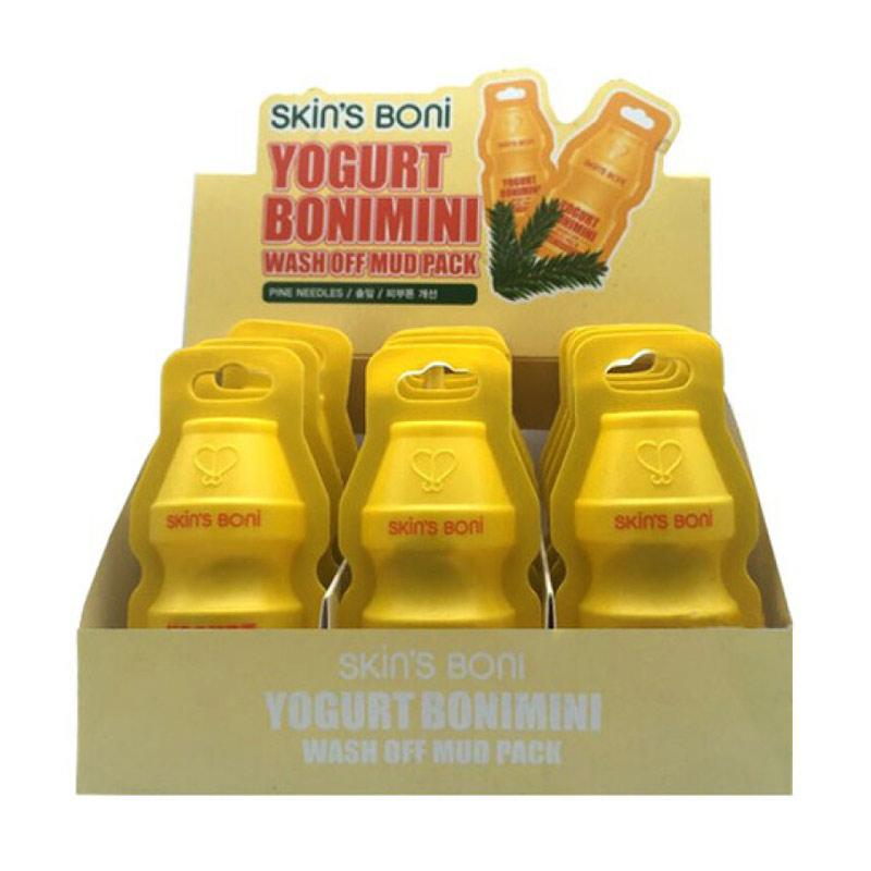 Jual Skin's Boni YOGURT BONIMINI Wash Off Mud Pack [Pine Deedles/ 12 ...