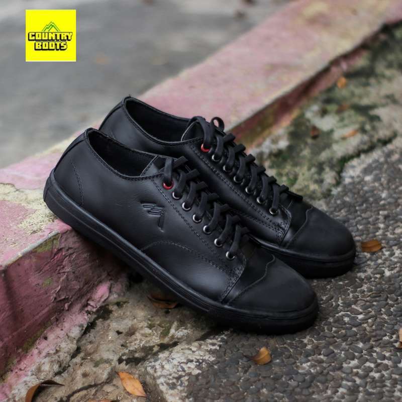 Jual Sepatu Sneaker Pria Original Kulit Asli Sneacker Casual Sneakers Kasual Cowok Country Boots ...
