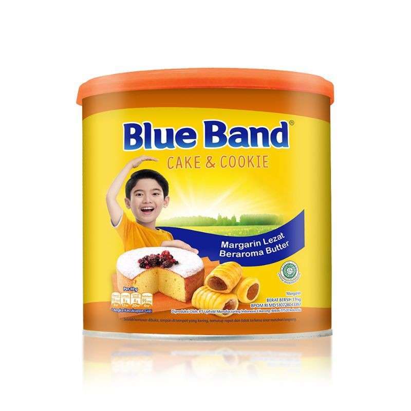 Jual Blue Band Cake & Cookie 1,9kg / 2kg Margarin Lezat Beraroma Butter ...