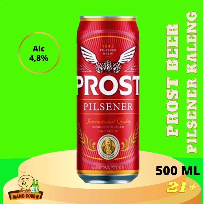 Jual Prost Beer Pilsener Kaleng 500 Ml Di Seller Mangsobew - Petukangan ...