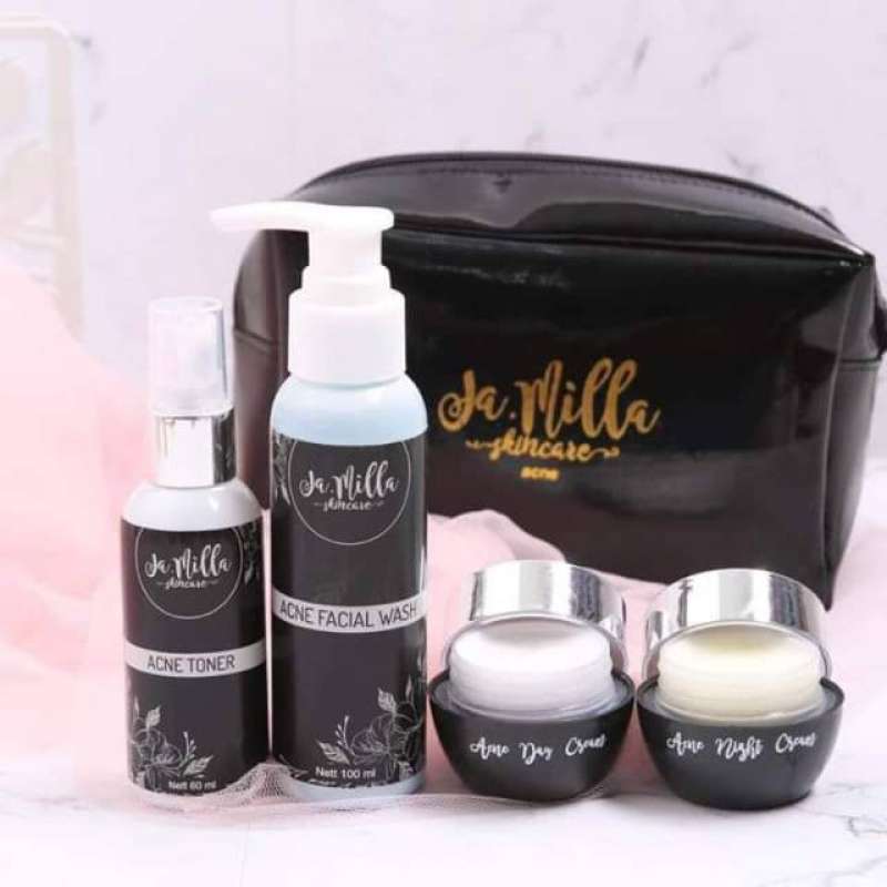 Jual Ja.Milla Skincare BPOM JaMilla Skincare Whitening Cream Acne Cream ...